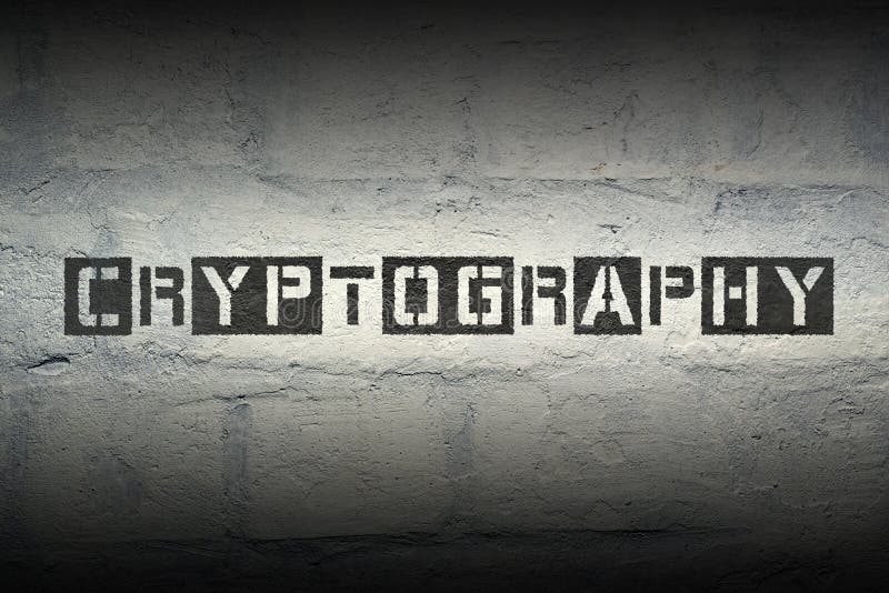 Cryptography word gr stock photo. Image of signal, protection - 81989114