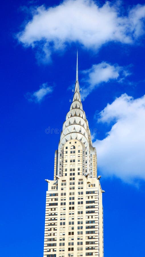 Crysler Building editorial photography. Image of blue - 20591587