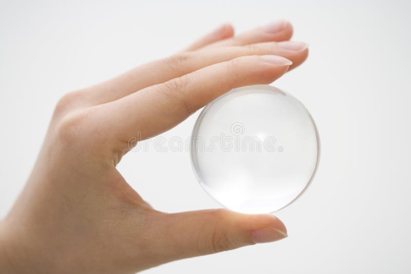 Empty glass ball stock image. Image of performance, earth - 19491641