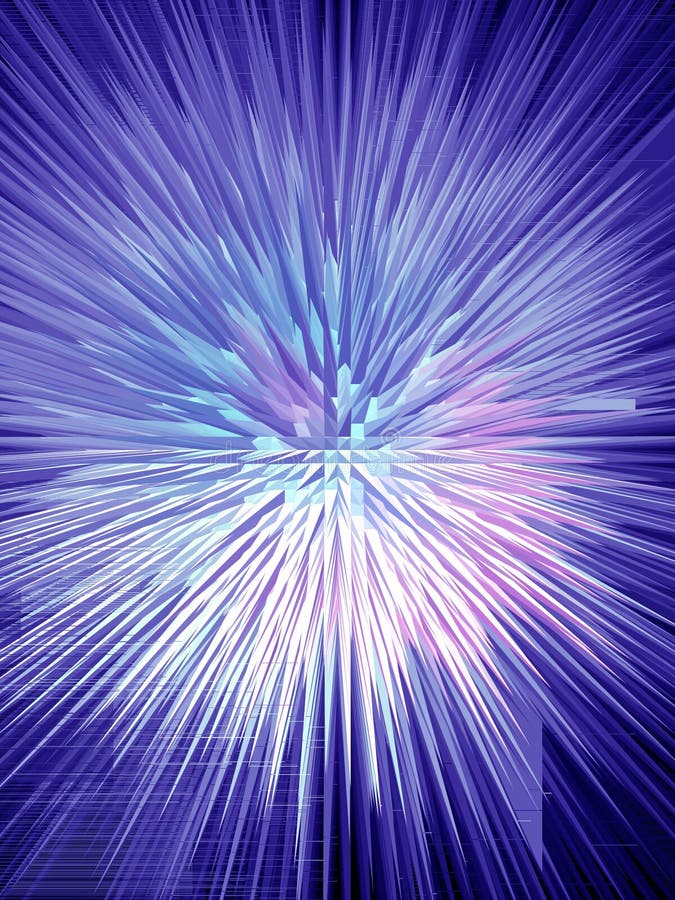 Purple Prism Crystals stock illustration. Illustration of glass - 5182113