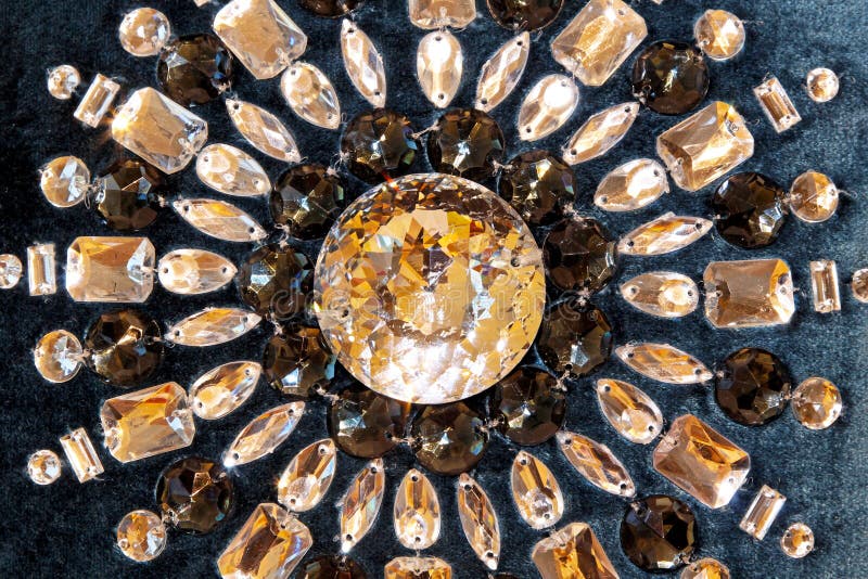 Sparkling gems stock image. Image of decoration, golden - 14833007