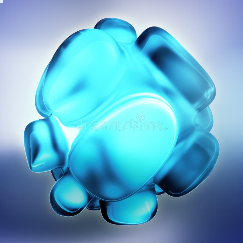 Crystal Abstract. Jewelry Concept Stock Illustration - Illustration of ...