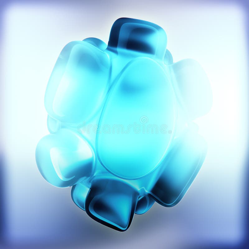 Crystal Abstract. Jewelry Concept Stock Illustration - Illustration of ...