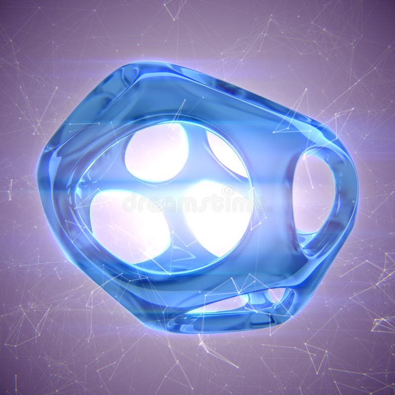 Crystal Abstract. Jewelry Concept Stock Illustration - Illustration of ...