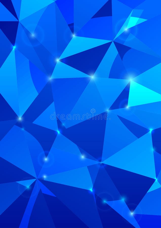 Crystal Background - Abstraction Stock Vector - Illustration of digital ...