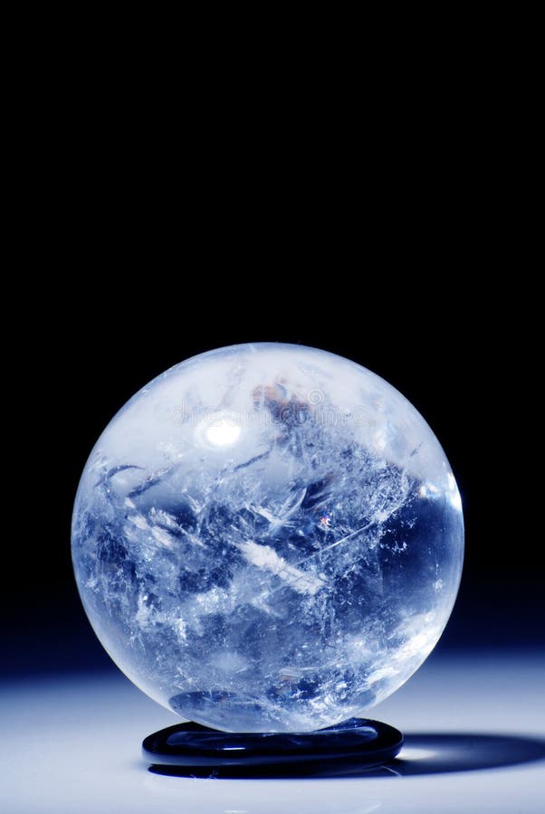 Crystal Ball stock image. Image of single, circle, crystal - 7800039