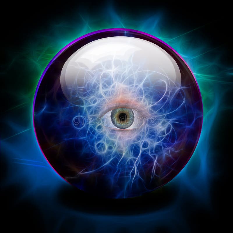 Crystal Ball stock illustration. Illustration of blank - 30953842