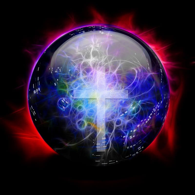 Crystal Ball stock illustration. Illustration of beautiful - 31178812