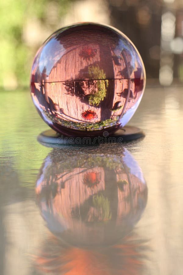 Crystal Ball stock image. Image of reflection, clear - 56464623