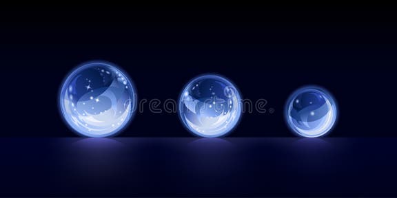 Crystal Clear Ice Sphere Stock Illustrations – 99 Crystal Clear Ice ...