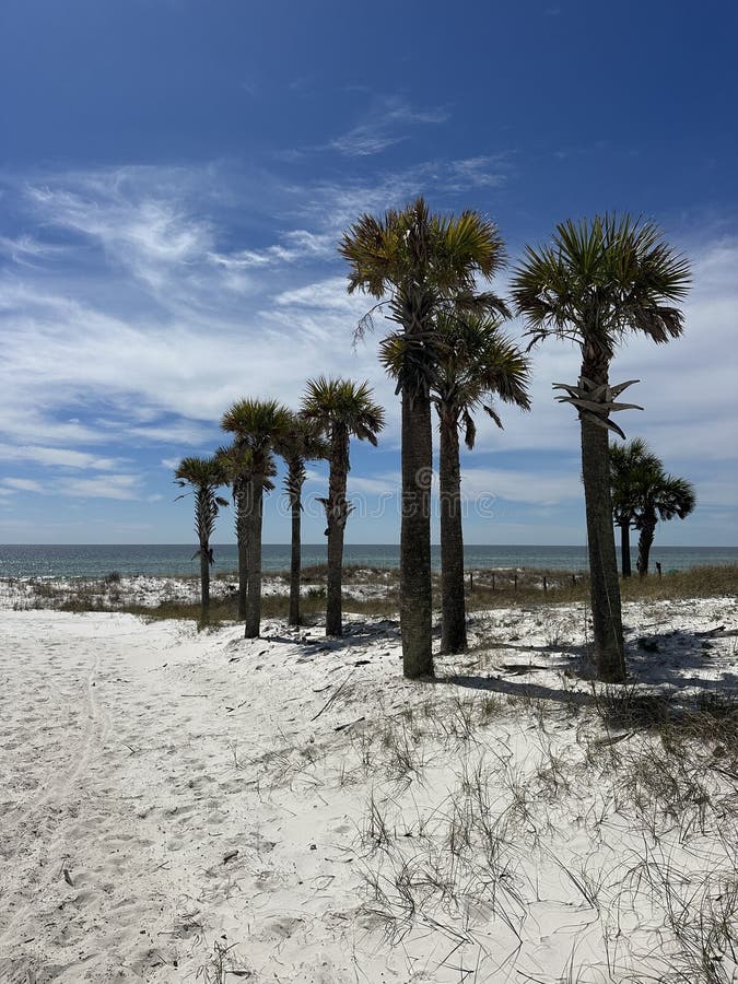 Crystal Beach Park Public Access Destin, Florida Stock Photo - Image of ...