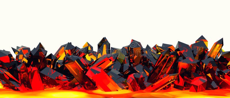 Crystal border stock illustration. Illustration of crystal - 171603954