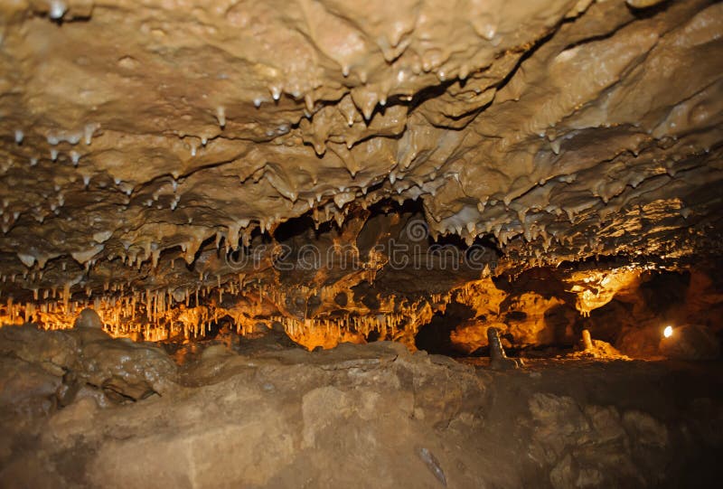Crystal Cave horizontal stock photo. Image of park, guide - 97914698