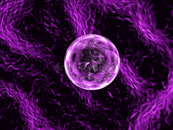 Crystal cell stock illustration. Illustration of epidemic - 28796407