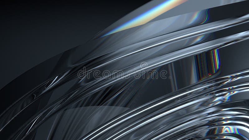 Crystal Chic Calm Elegant Modern 3D Rendering Abstract Background with ...