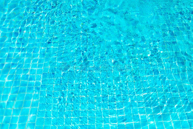 Crystal Clear Blue Water in the Pool Stock Photo - Image of background ...