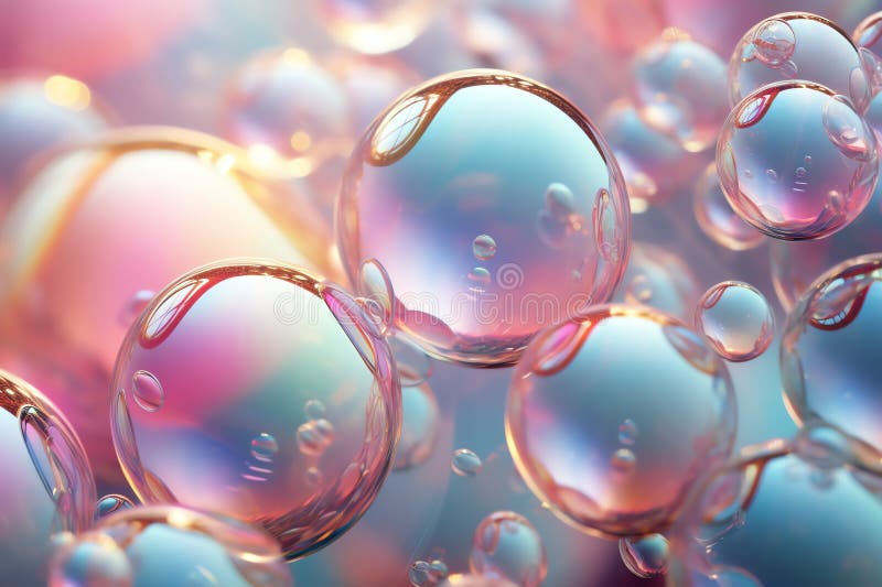 Crystal Clear bubbles stock illustration. Illustration of digital ...
