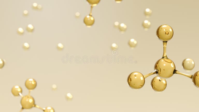 Crystal Clear 3D Molecular Structure Scientific Visualization Design 3D ...