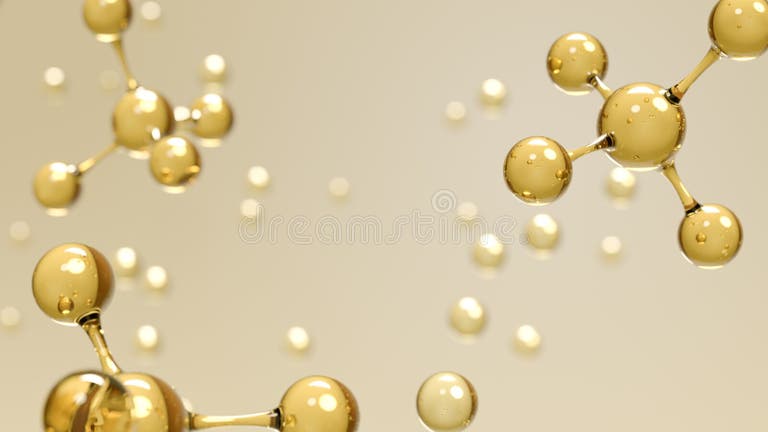 Crystal Clear 3D Molecular Structure Scientific Visualization Design 3D ...