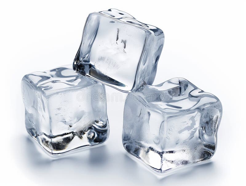 Crystal Clear Ice Cubes stock image. Image of background - 311616859