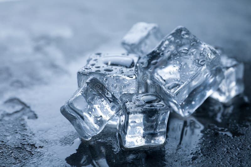 Crystal clear ice cubes stock photo. Image of cubes - 169663210