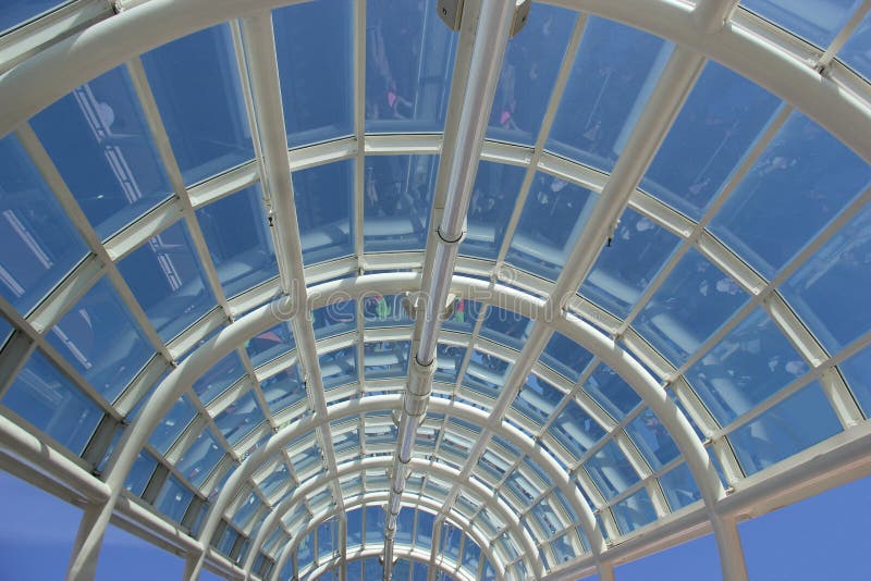 Crystal Clear Roof stock image. Image of center, decoration - 52029215