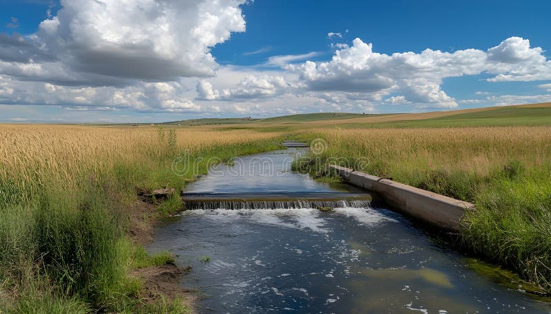 Crystal Clear Sweet and Healthy Water is Washed Down by a Heavy Diesel ...
