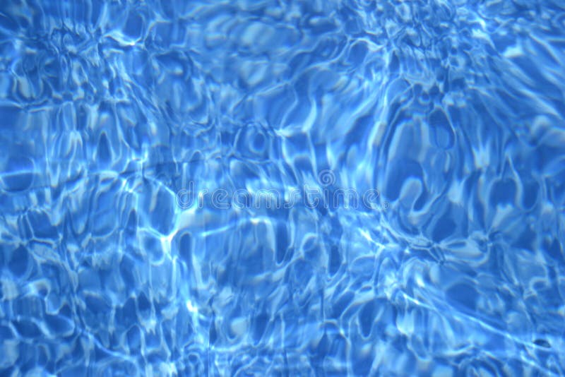 Crystal Clear Water in a Garden Swimming Pool Stock Image - Image of ...