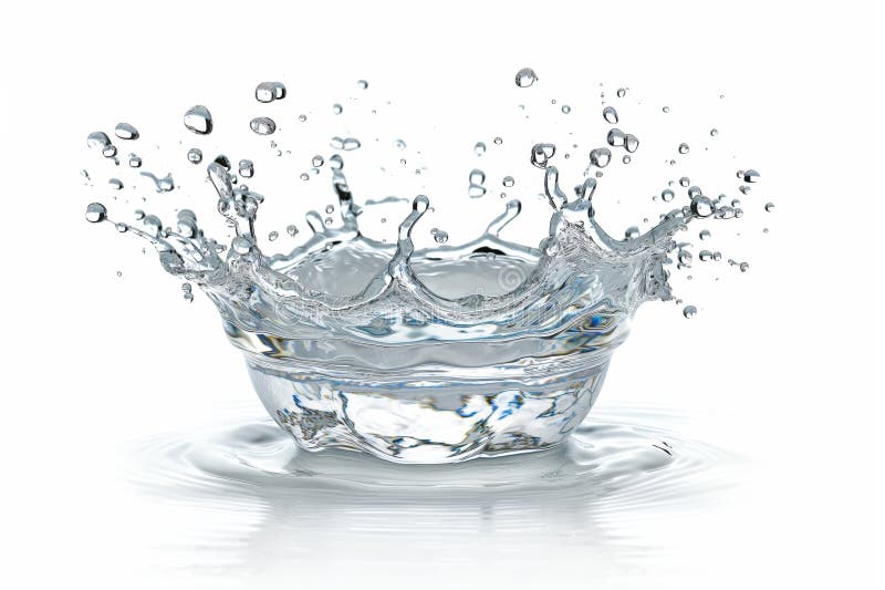 Crystal Clear Water Splash stock image. Image of background - 317369941