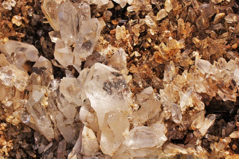 Crystal cluster stock image. Image of beautiful, transparent - 96543435