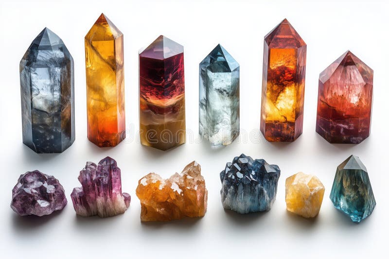 Crystal Collection: a Stunning Array of Vibrant, Polished Crystals in ...