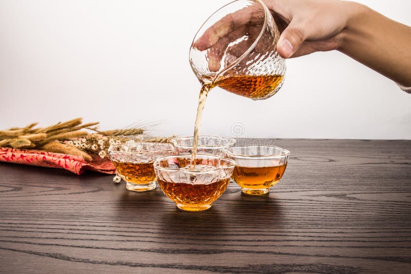 Crystal Cup, Tea Cup and Tea Set Stock Photo - Image of crystal ...