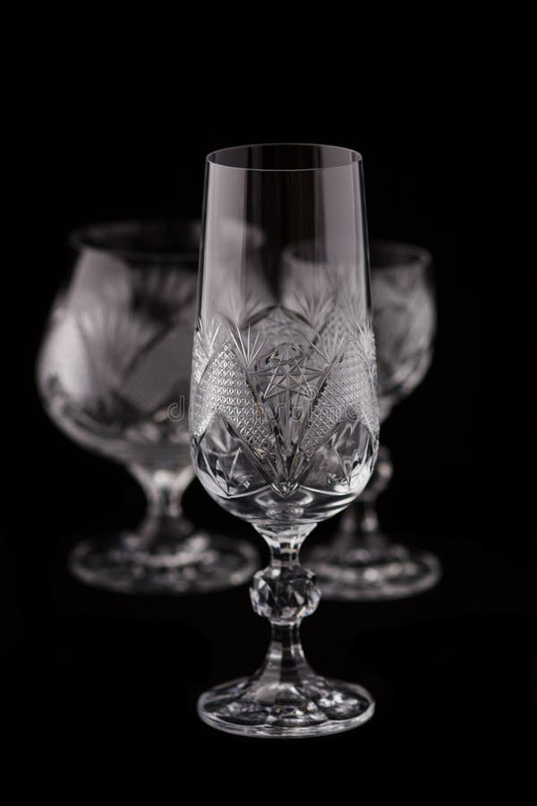 Fancy elegant glassware stock image. Image of fine, serving - 42401755