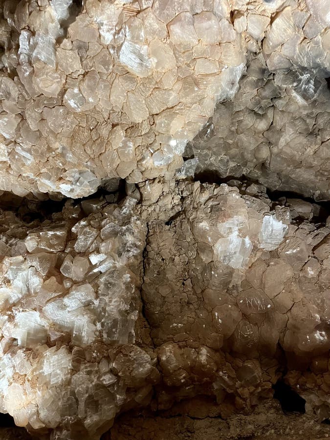 Crystal Formations Longhorn Caverns Stock Photo - Image of longhorn ...