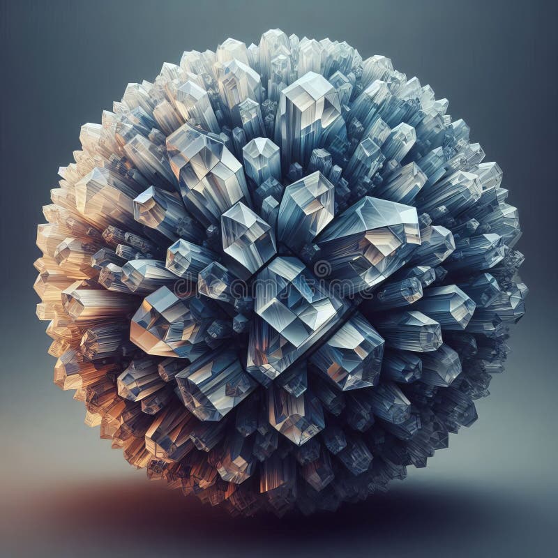 Crystal Fragment a Crystal Fragment Texture with a Subtle Gradie Stock ...