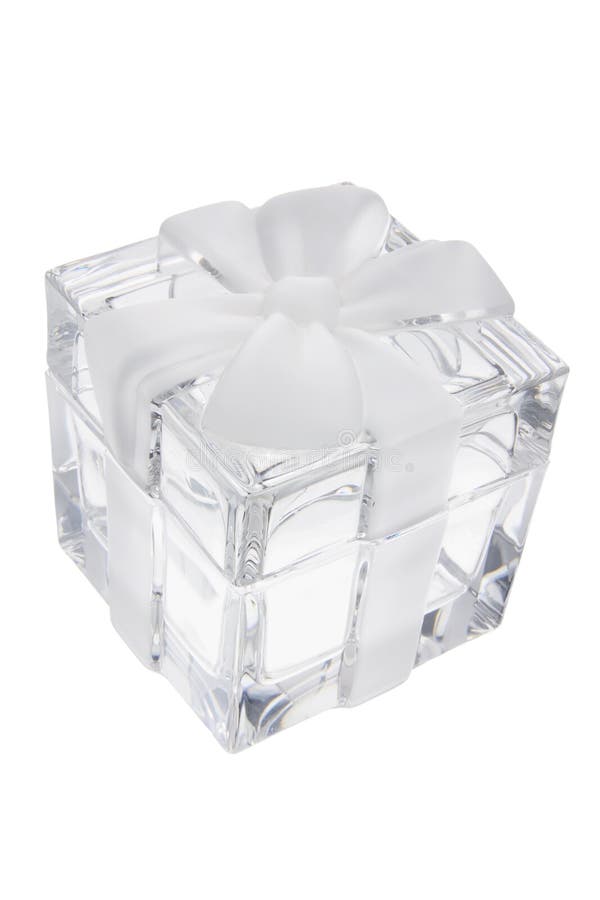 Crystal Gift Box stock photo. Image of celebration, decoration - 23482902
