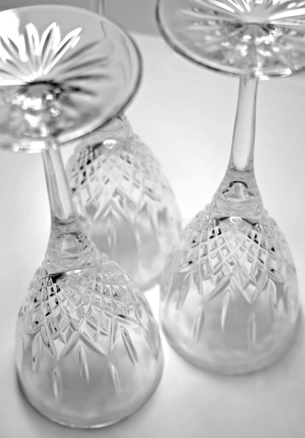 Crystal Glassware Stock Image Image Of Party Design Alcohol 556165