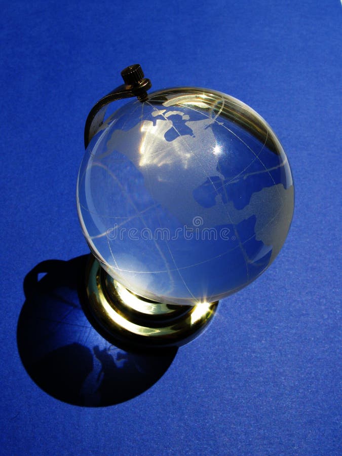 Globe stock image. Image of hemisphere, planet, land, reflection - 5445633