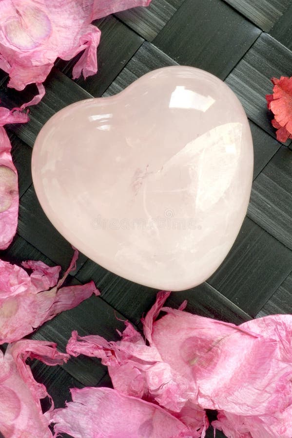 Crystal heart 2 stock photo. Image of holiday, close, romantic - 499658