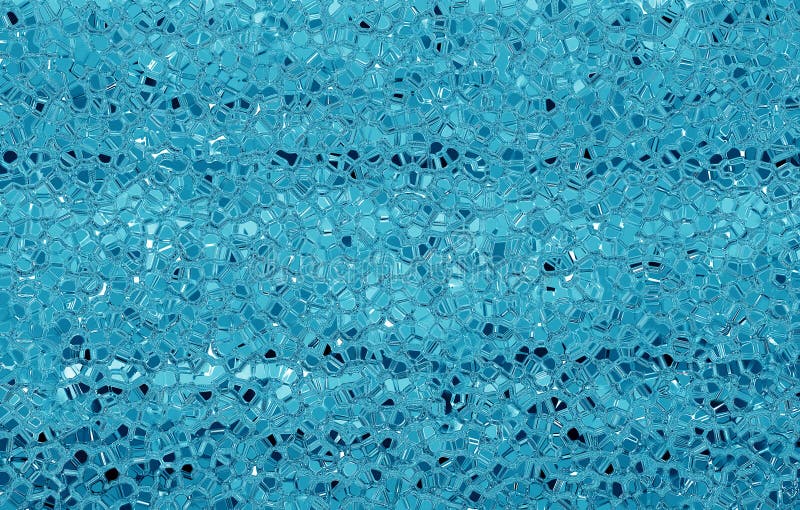 Crystal Ice in Aqua stock illustration. Illustration of cells - 16386682