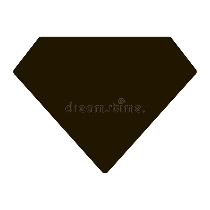 Crystal Icon in Trendy Flat Style Isolated. Eps 10. Stock Vector ...