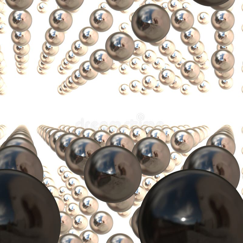 Crystal infinite nano cell stock illustration. Illustration of grill ...