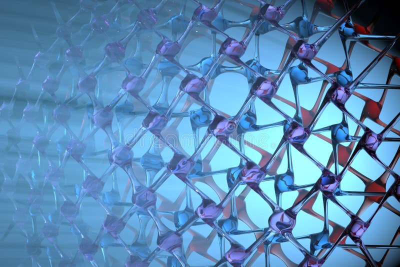 Crystal Lattice stock illustration. Illustration of texture - 23839761