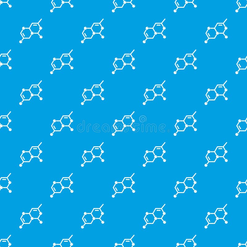Crystal Lattice Pattern Seamless Blue Stock Vector - Illustration of ...