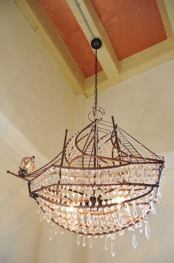 Crystal Lighting Fixture stock photo. Image of fixture - 11333544
