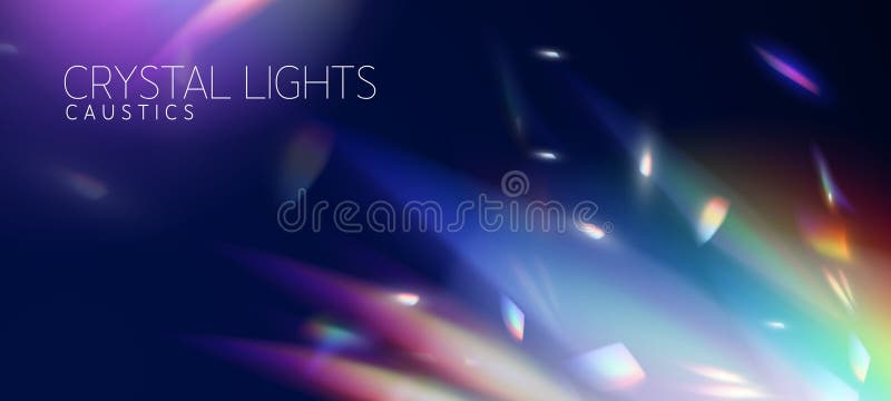 Crystal Lights Realistic Composition Stock Vector - Illustration of ...