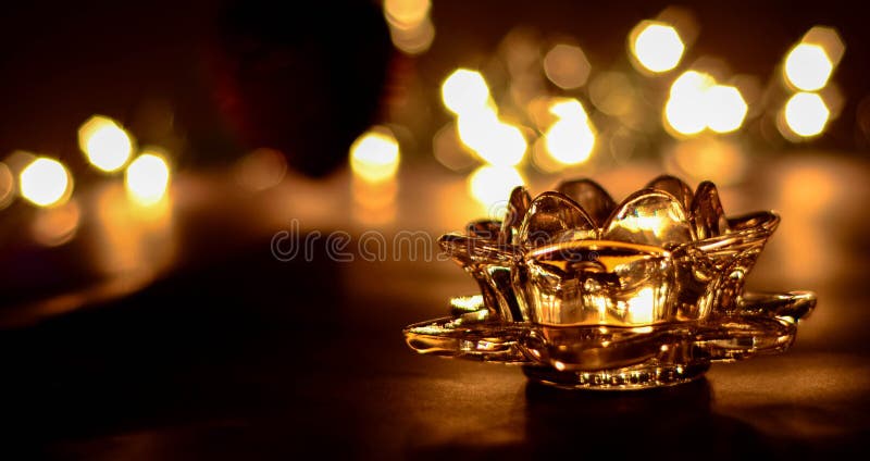 Crystal Lotus stock image. Image of celebration, decorative - 79404399