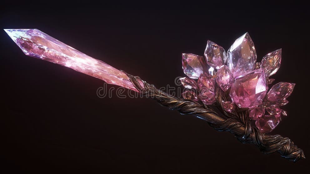 Crystal scepter stock photo. Image of symbol, fashion - 330572114
