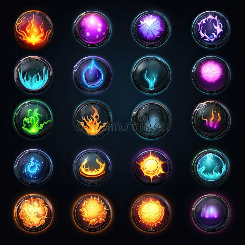 Power Magic Sphere Game Ai Generated Stock Image - Image of energy ...