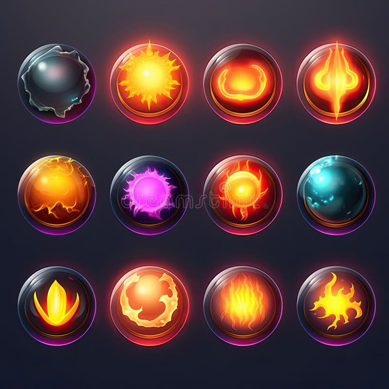 Crystal Magic Sphere Game Ai Generated Stock Illustration ...